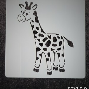 Reusable Animal Stencils. DIY Stencils for Art & Craft, Scrapbook ...