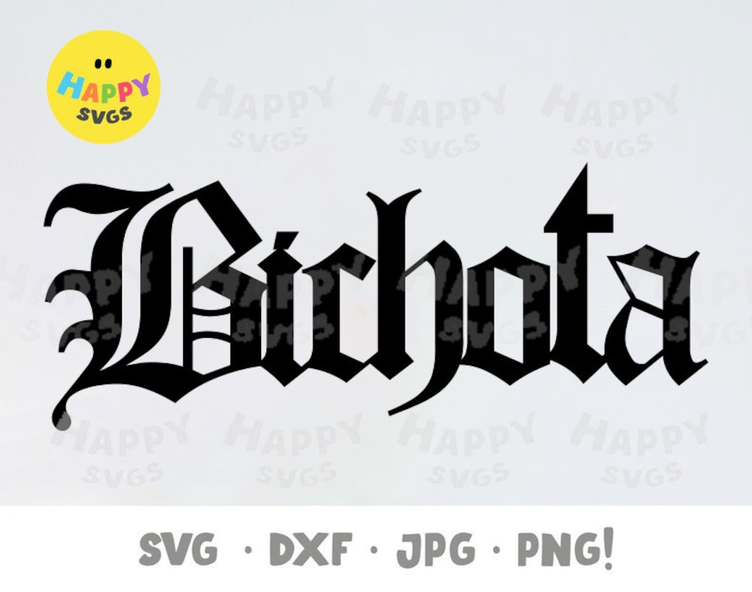 Bichota SVG, Bichota Cake Topper, Cake Topper Files Cricut, Bichota Svg ...