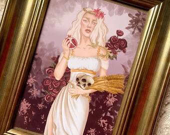 Persephone Goddess of Spring - Etsy
