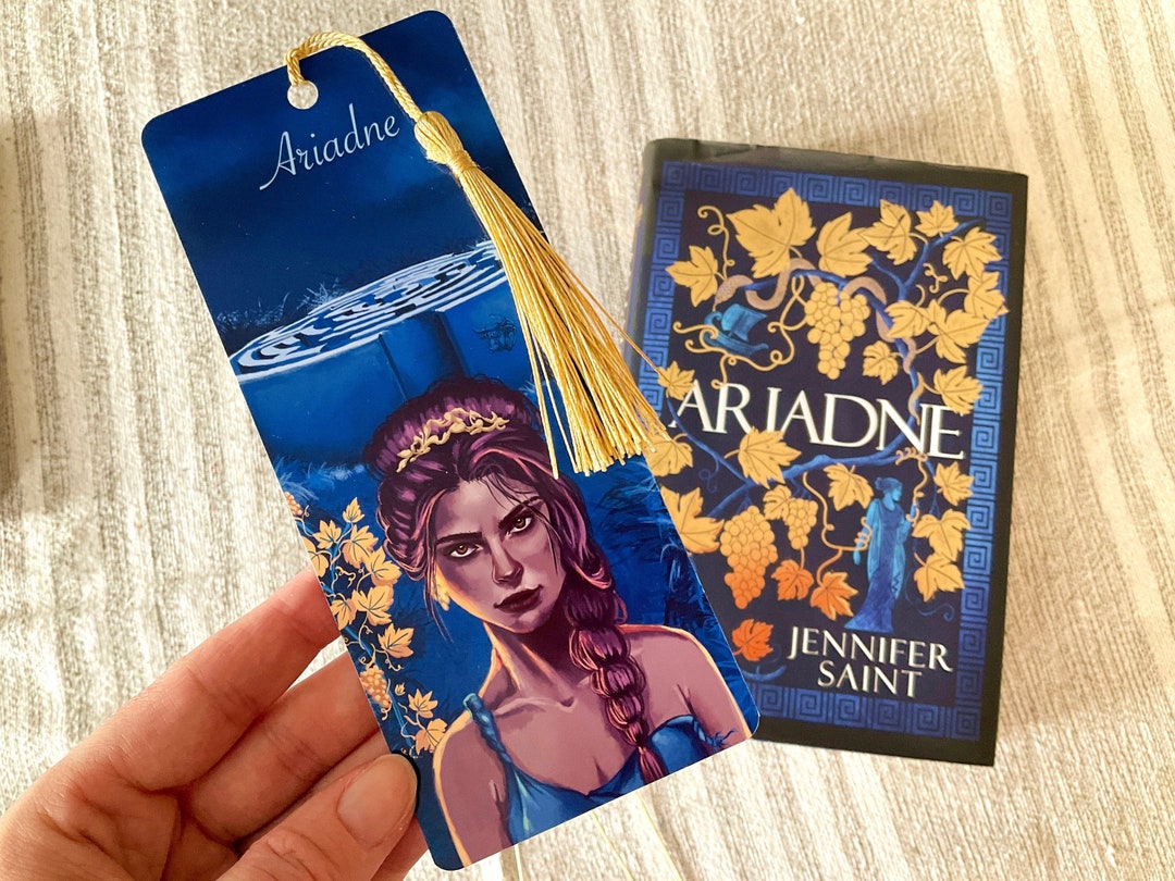 Ariadne Bookmark | Jennifer Saint Inspired Bookmark | Greek Mythology ...