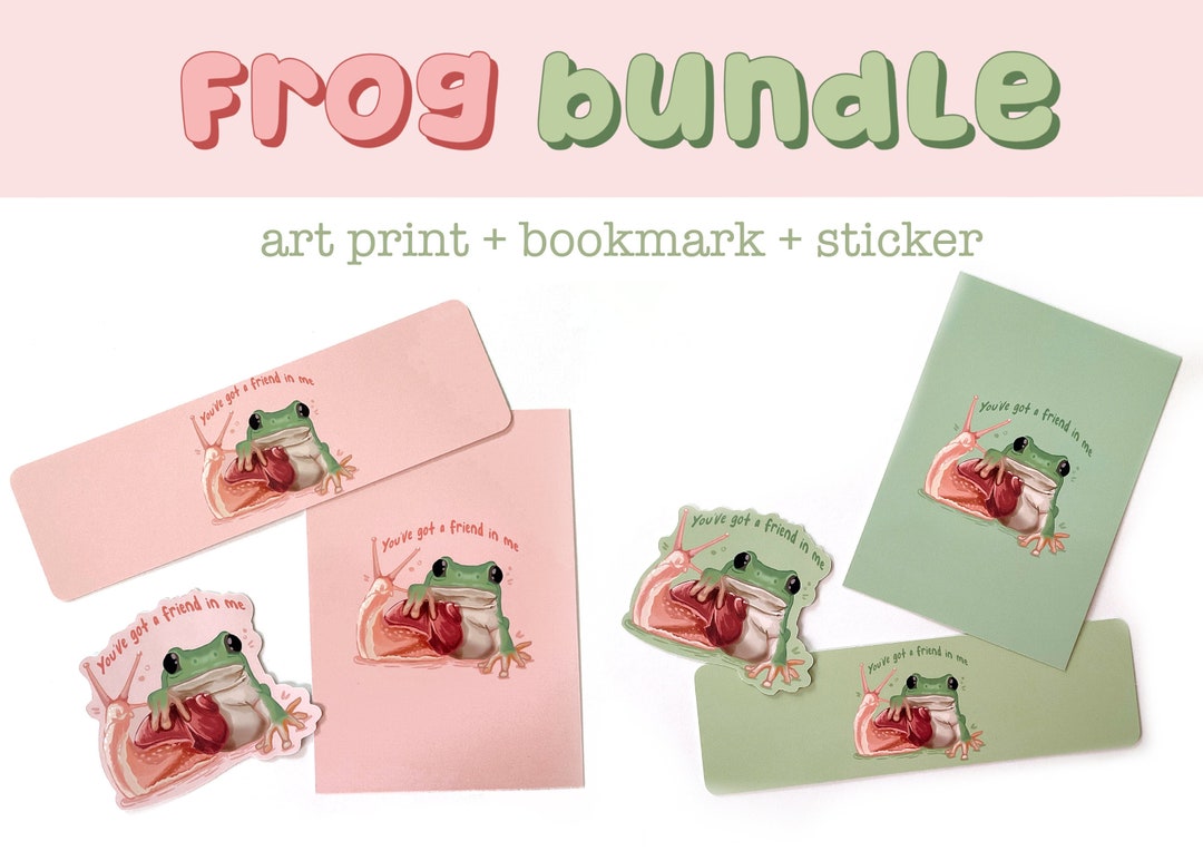 Friendship Frog Gift Set | Froggy for Friends Stationery Pack | Cute ...
