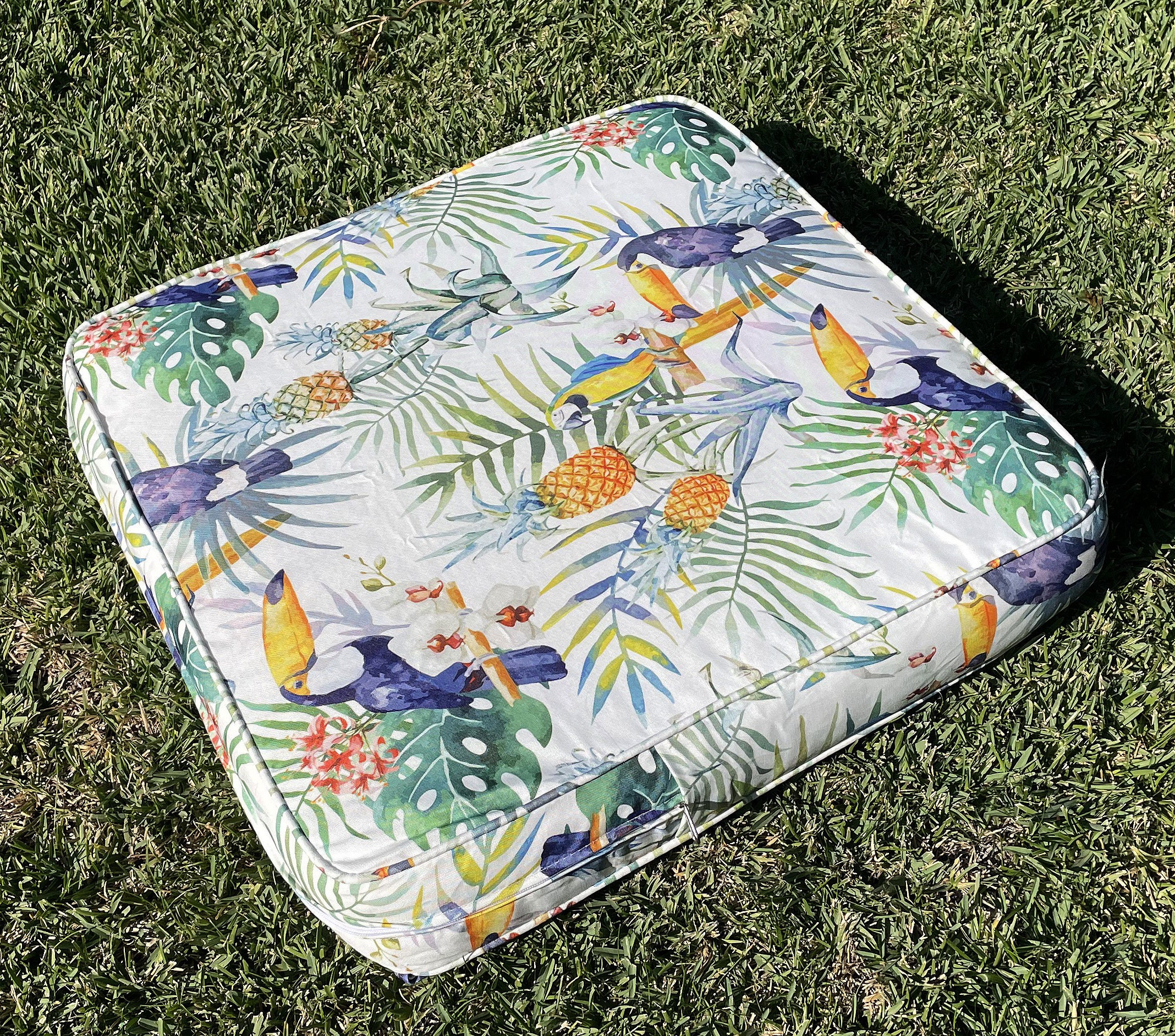 Outdoor Patio Chair Cushion Covers 24 X 24 X 4 Set of 4 Replacement ...