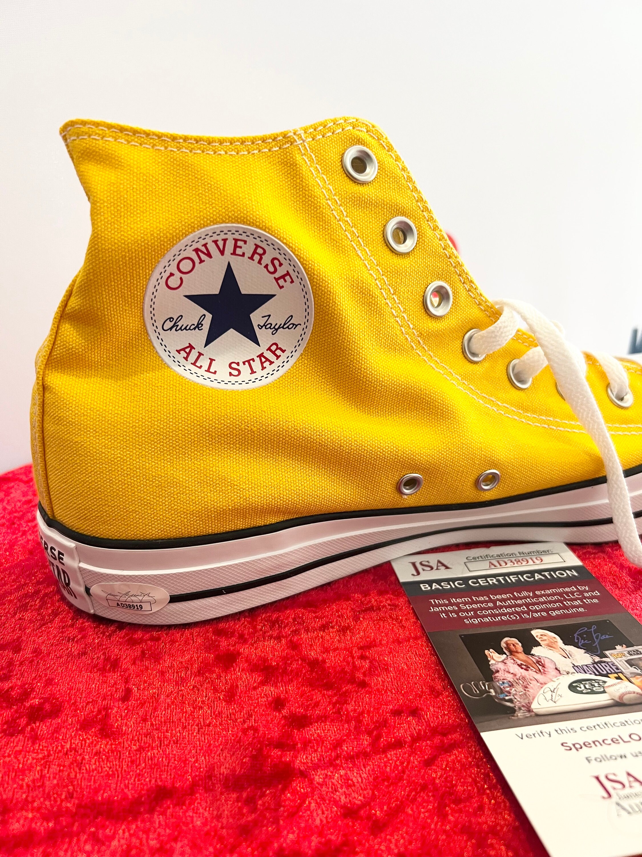Jerry West Signed Converse Shoe Inscribed the Logo RARE - Etsy