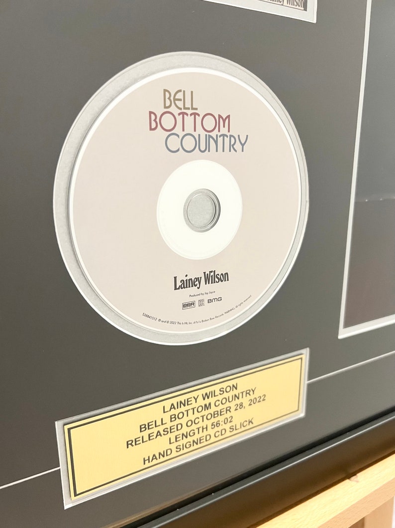 Lainey Wilson Signed Autograph Bell Bottom Country CD With ...