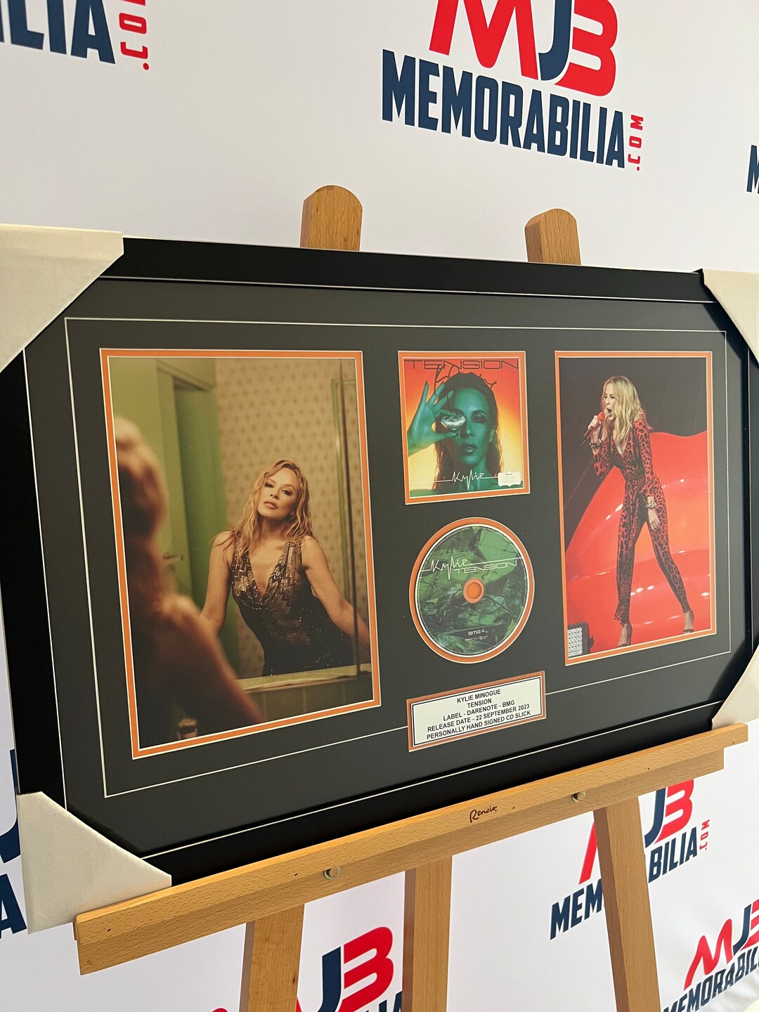 Kylie Minogue Signed Tension CD With Full Authentication - Etsy