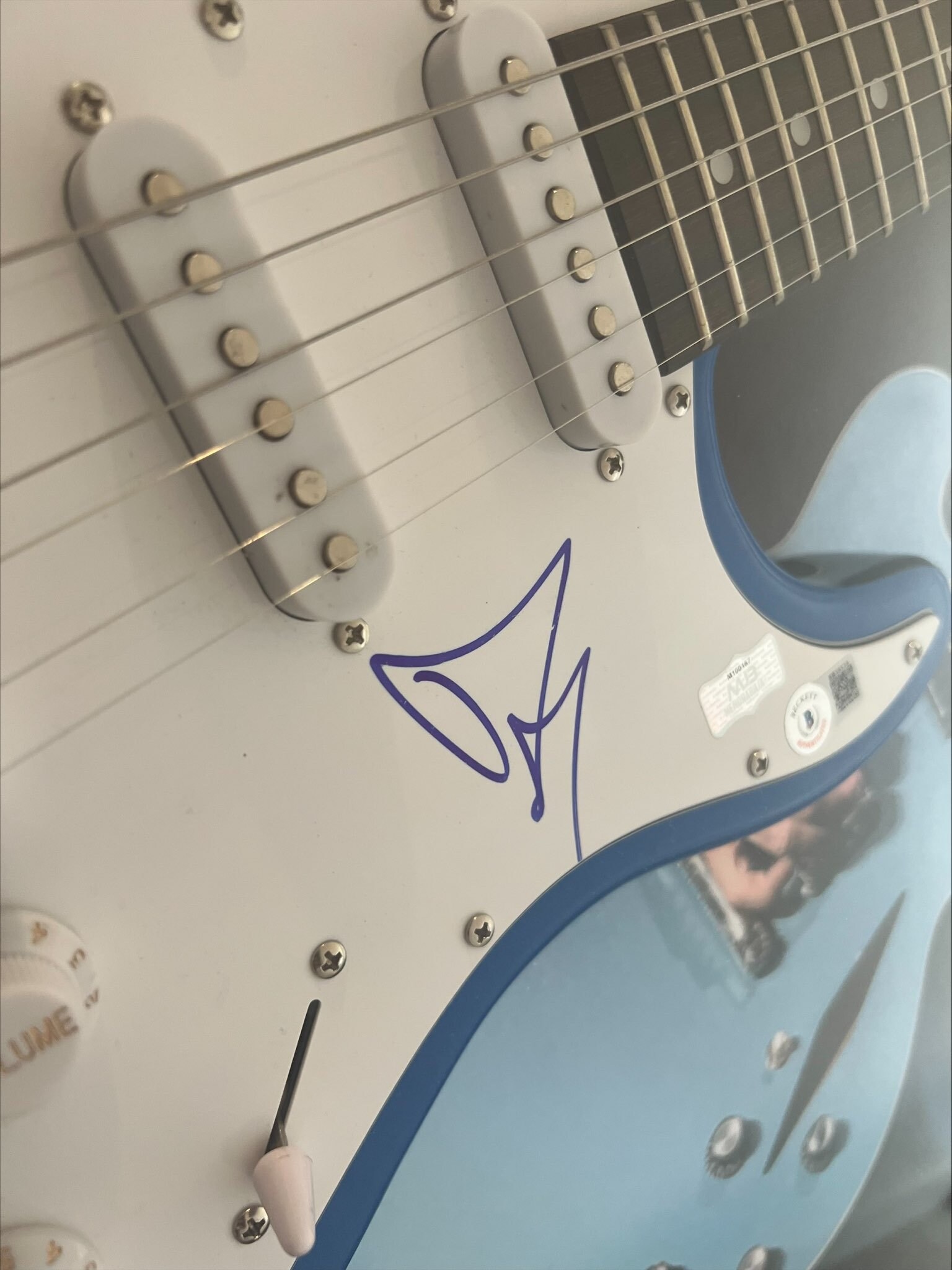 Dave Grohl Signed Guitar Beckett COA Nirvana Foo Fighters - Etsy