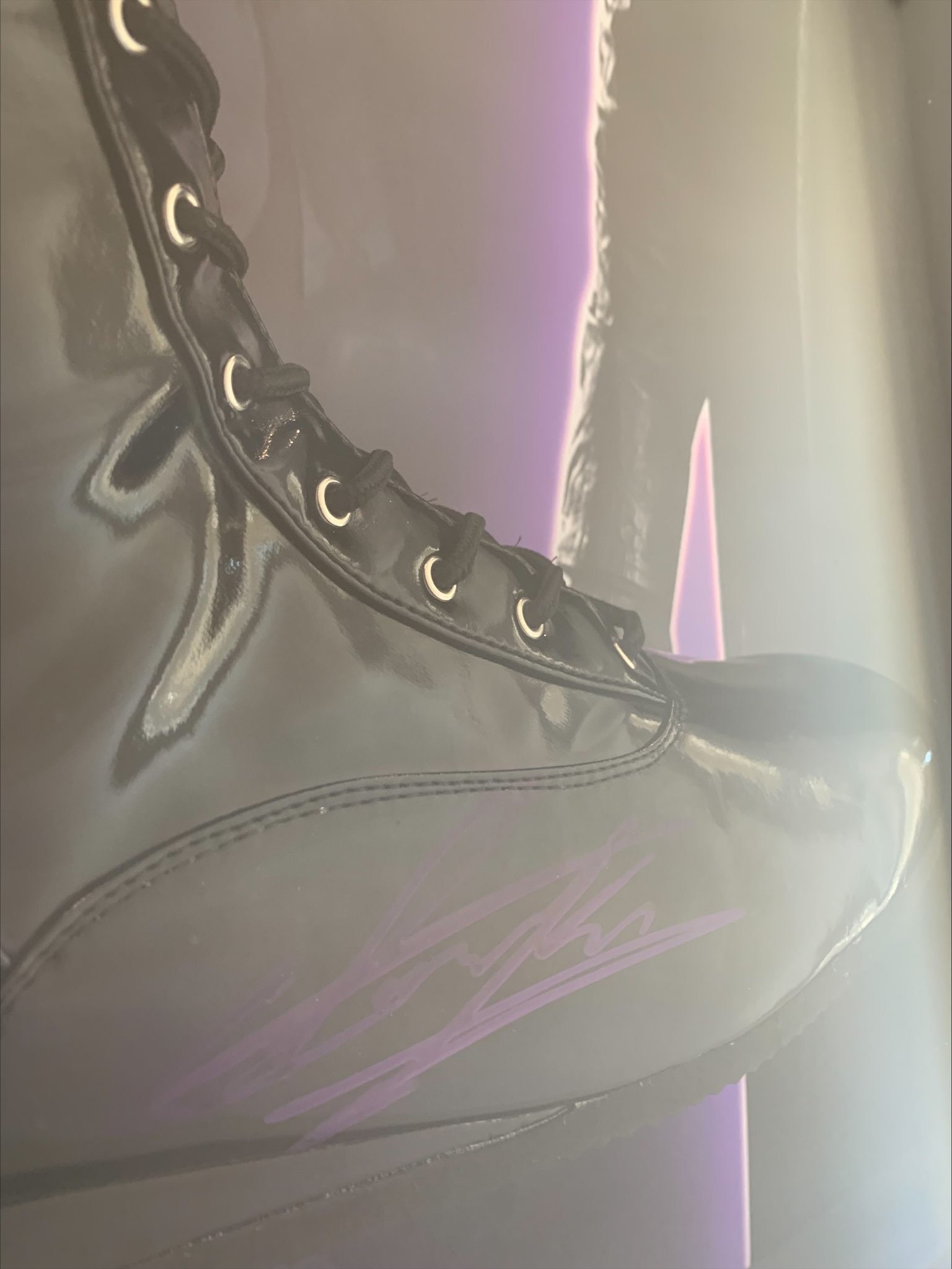 The Undertaker Signed Authentic Wrestling Boot With JSA Authentication ...