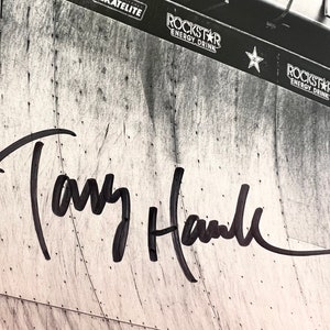 Tony Hawk Signed Photo Iconic and RARE JSA - Etsy