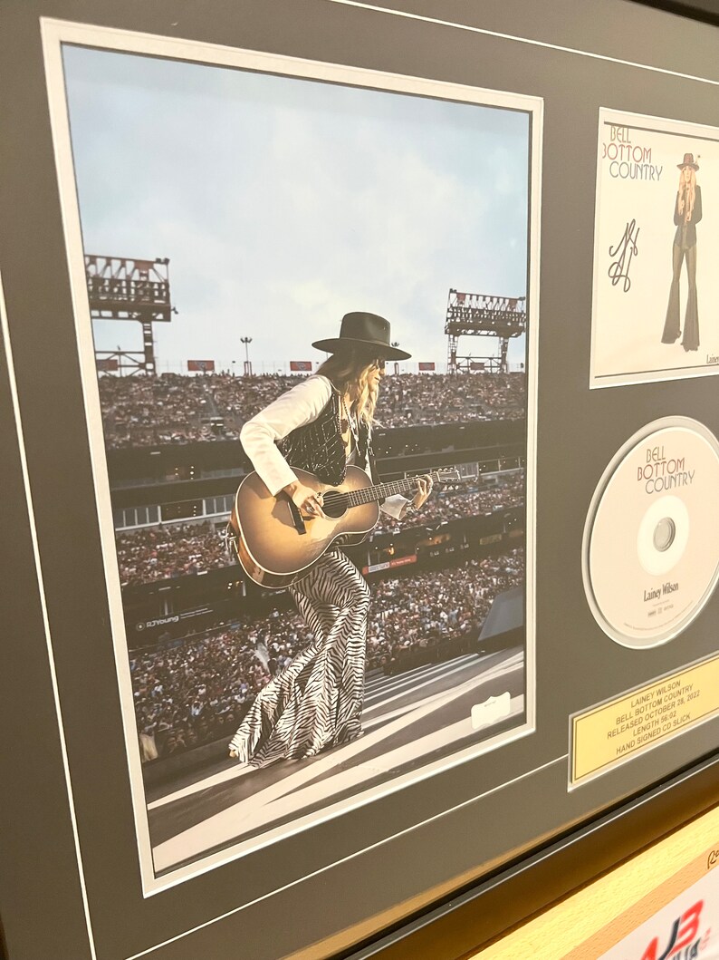 Lainey Wilson Signed Autograph Bell Bottom Country CD With ...