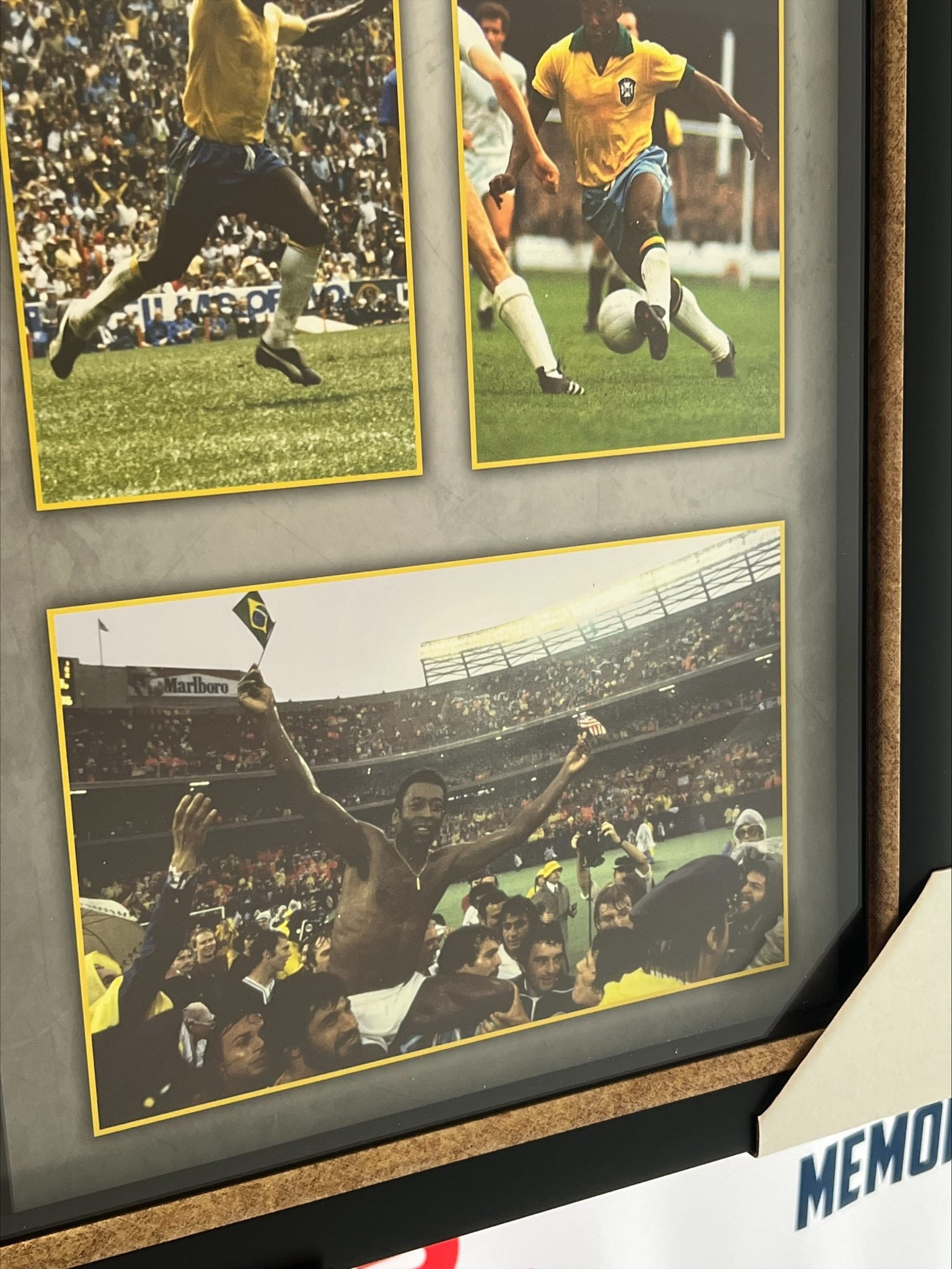 Pele Personally Hand Signed Brazil Jersey Authentic Beckett ...