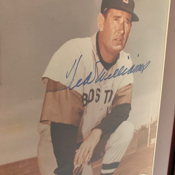Ted Williams Signed Baseball - Etsy