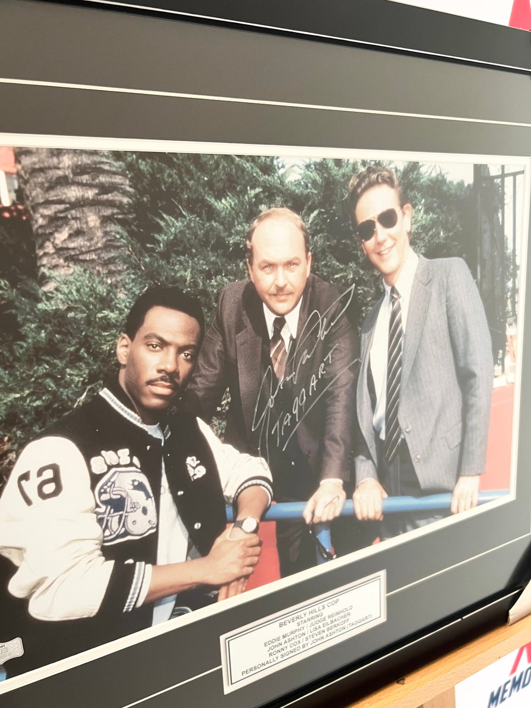 John Ashton Signed Beverley Hills Cop Photograph Inscribed Taggart RARE ...