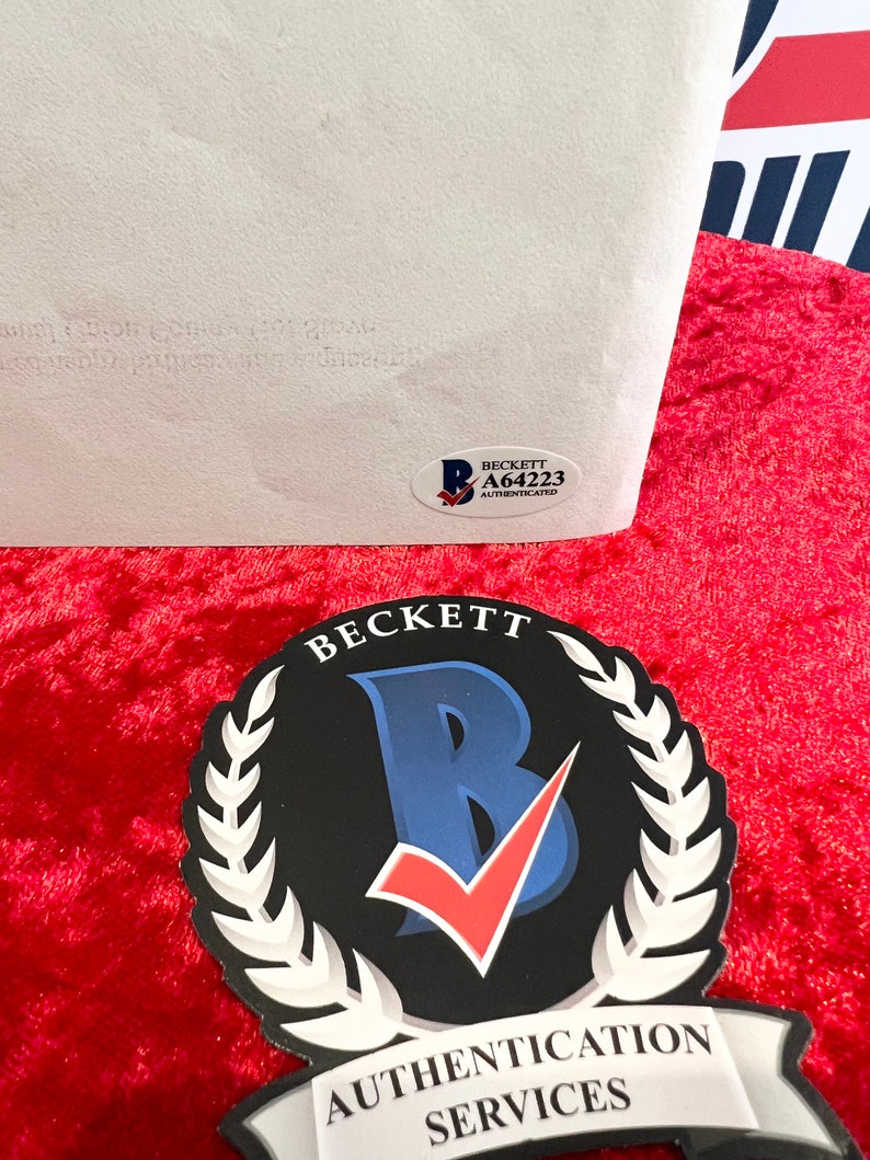 George Steinbrenner Signed 2005 Yankees Letter Beckett Authentication ...