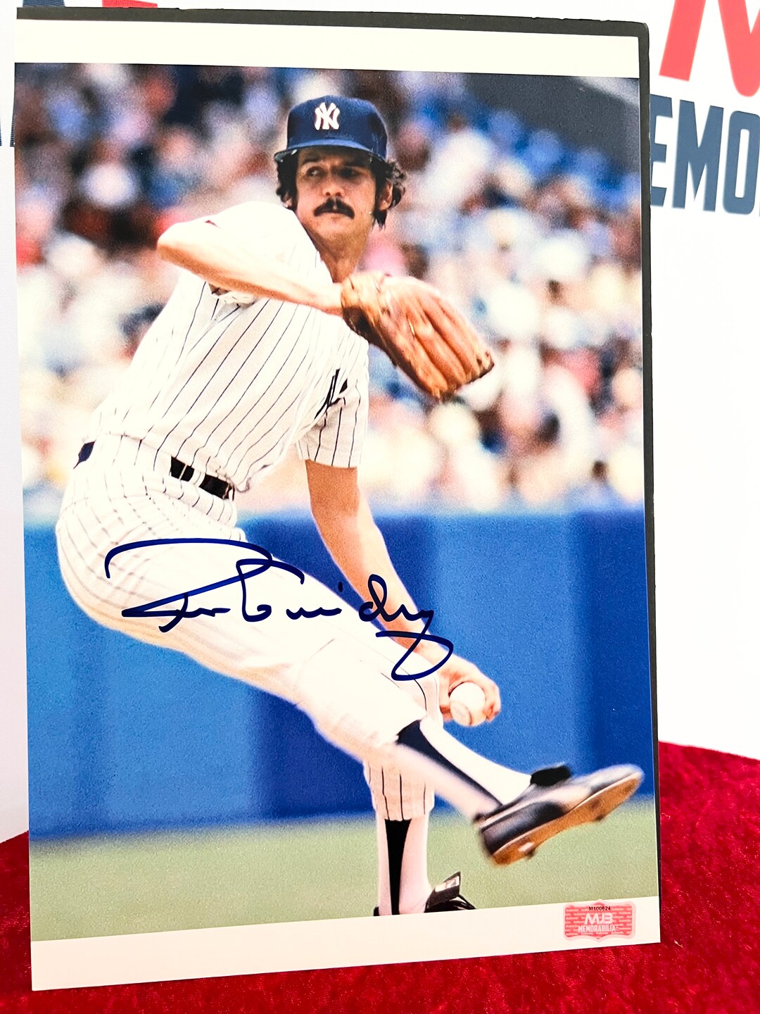Ron Guidry Signed Photograph COA - Etsy