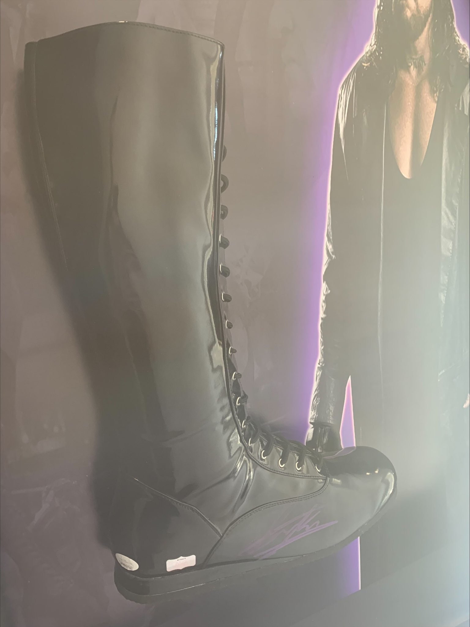 The Undertaker Signed Authentic Wrestling Boot With JSA Authentication ...