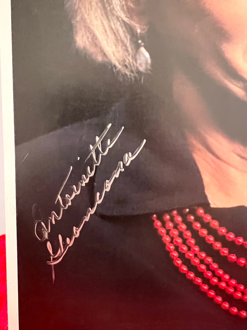 Antoinette Giancana Signed Autograph Mafia Princess Rare With COA - Etsy