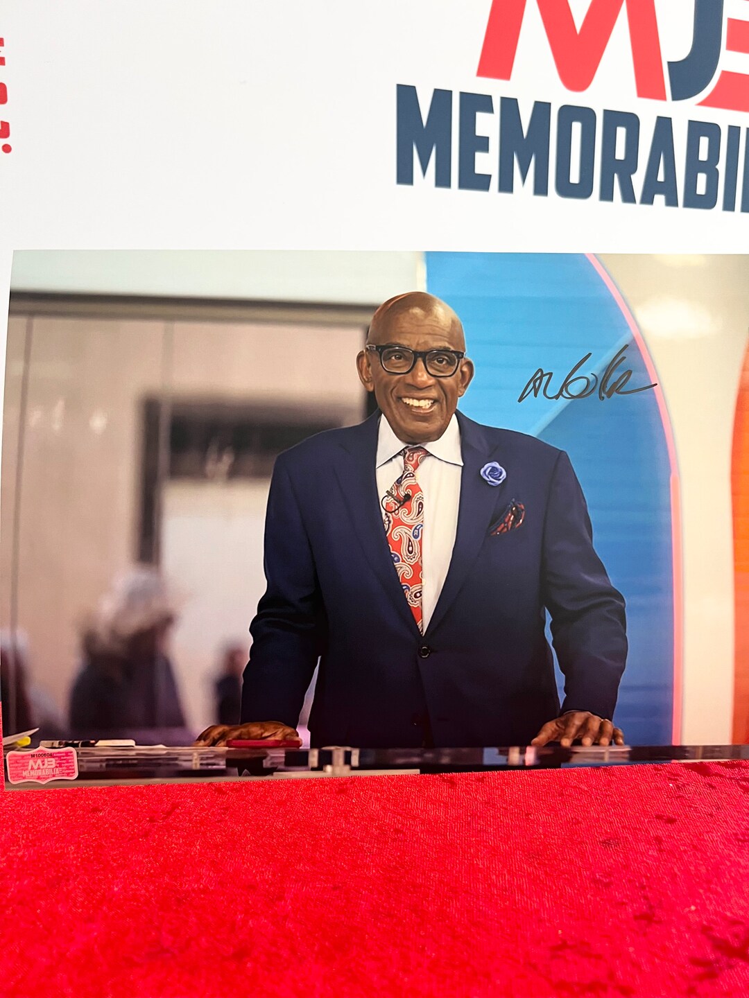 Signed Al Roker 8x12 Photograph RARE - Etsy