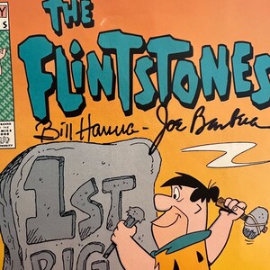 RARE Signed Comic Book by Hanna-barbera Fully Authenticated by JSA Only ...