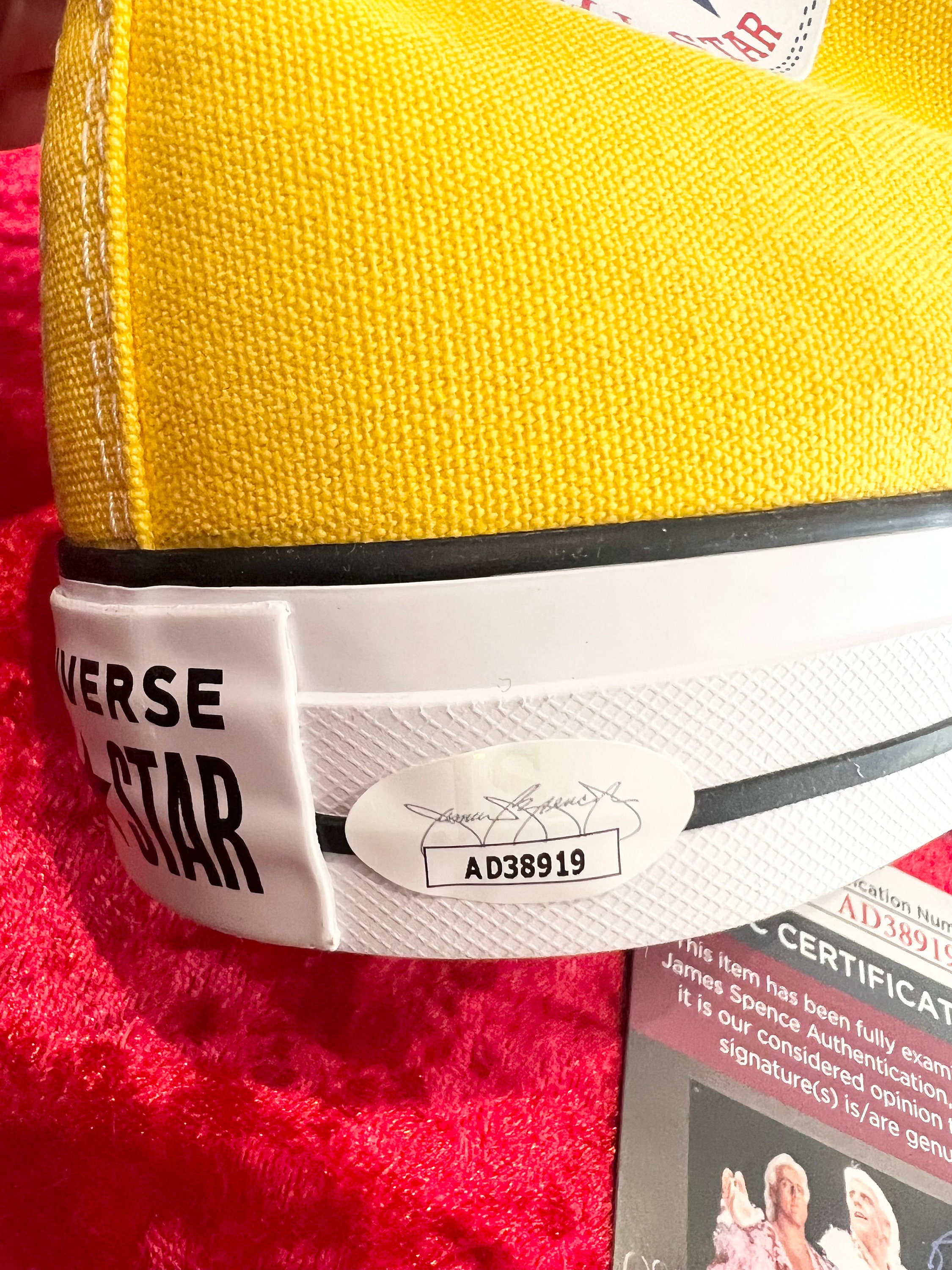 Jerry West Signed Converse Shoe Inscribed the Logo RARE - Etsy