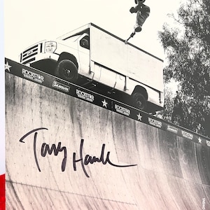 Tony Hawk Signed Photo Iconic and RARE JSA - Etsy