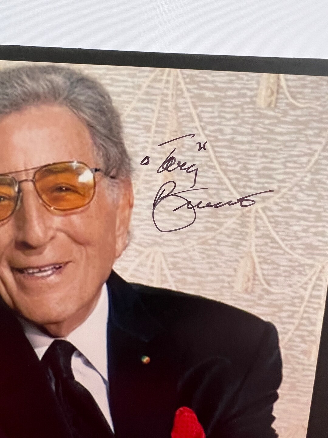 Tony Bennett Signed Autographed Photo With Lady Gaga Rare Beckett ...