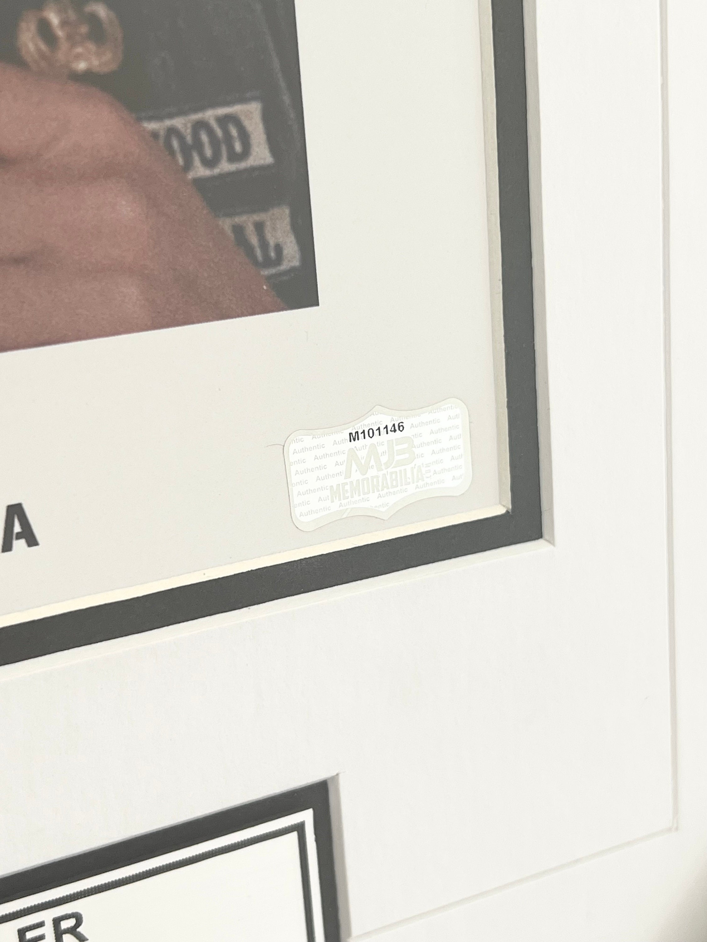 John Teller Signed Photograph Iconic Mugshot Signed by Victor Newmark RARE Exclusive - Etsy