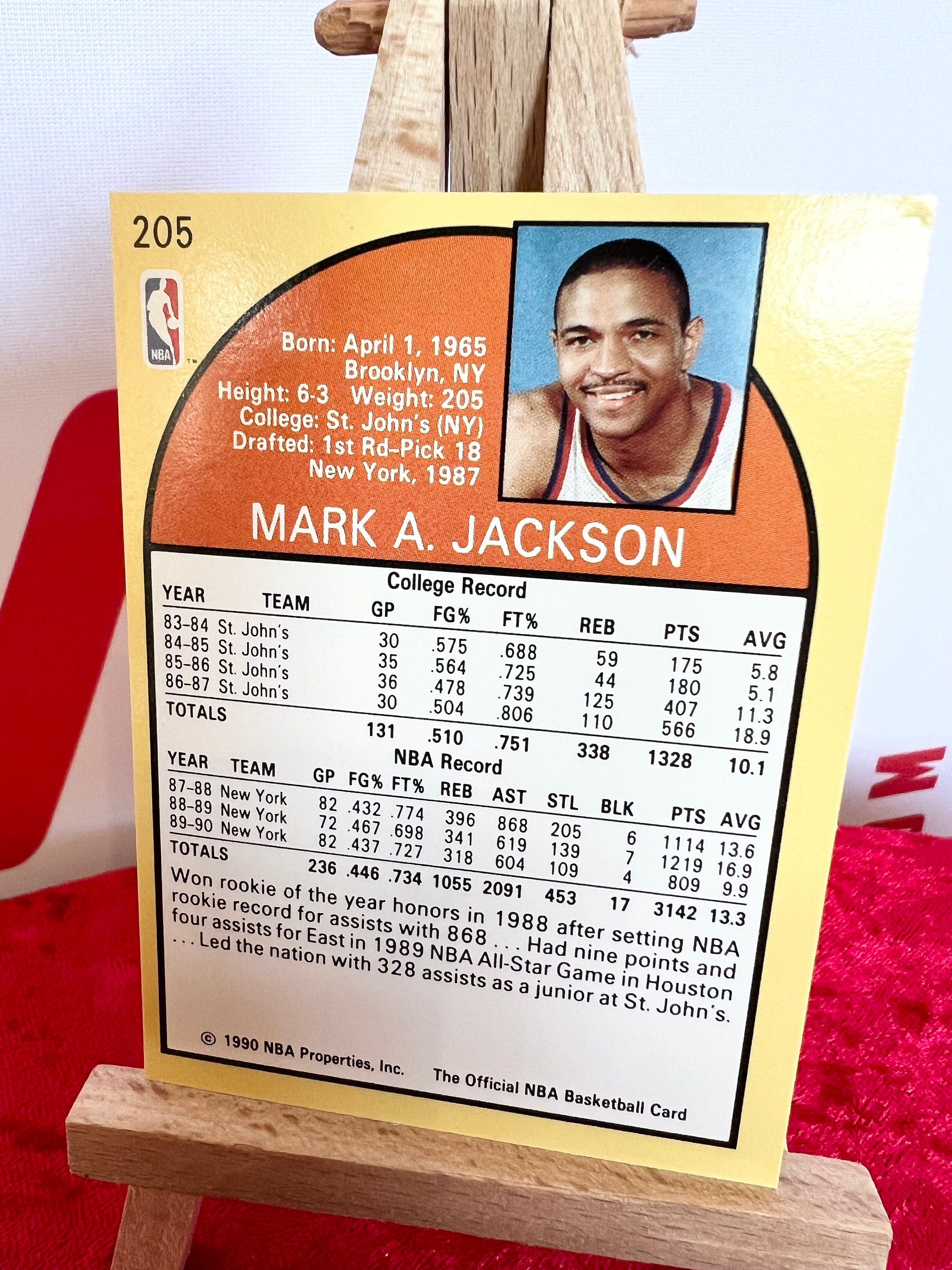 Mark Jackson 1990-91 NBA Hoops #205 Menendez Brothers Sitting Courtside ... Mark Jackson 1990-91 NBA Hoops #205 Menendez Brothers Sitting Courtside ...