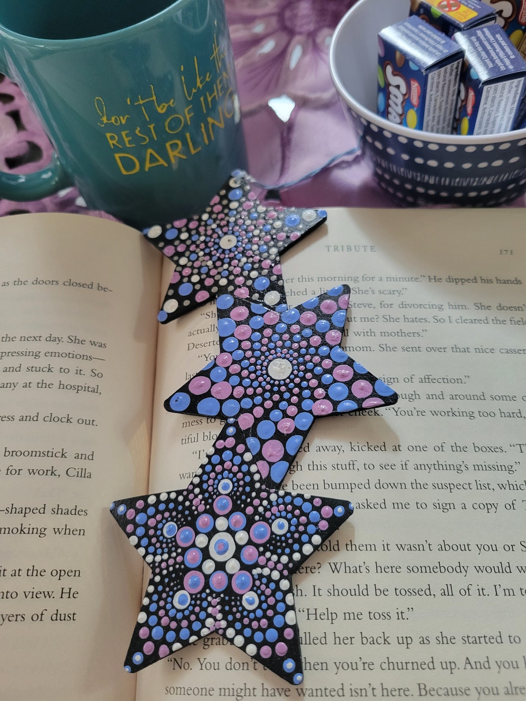 Wooden Star Bookmarks - Etsy