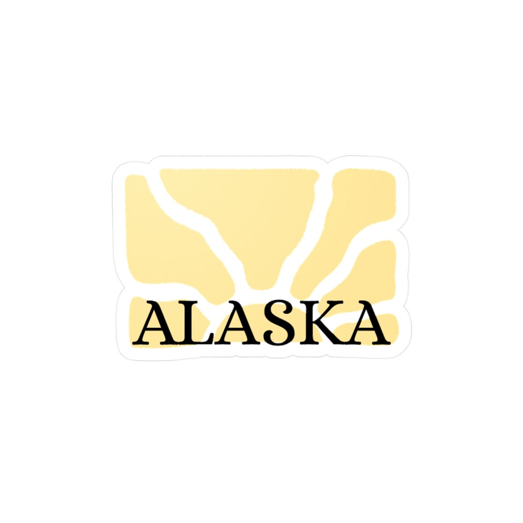 ALASKA Vinyl Decal - Etsy