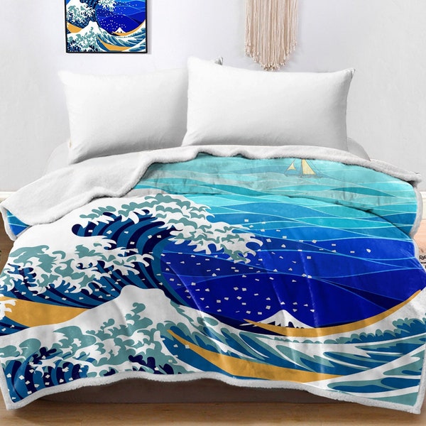 Crochet Blanket Ocean Wave Pattern - Etsy