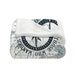 Nautical Windrose Bed Cover Ocean Blanket Bedspread Oversize Twin Full ...
