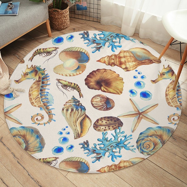Ocean Rug - Etsy