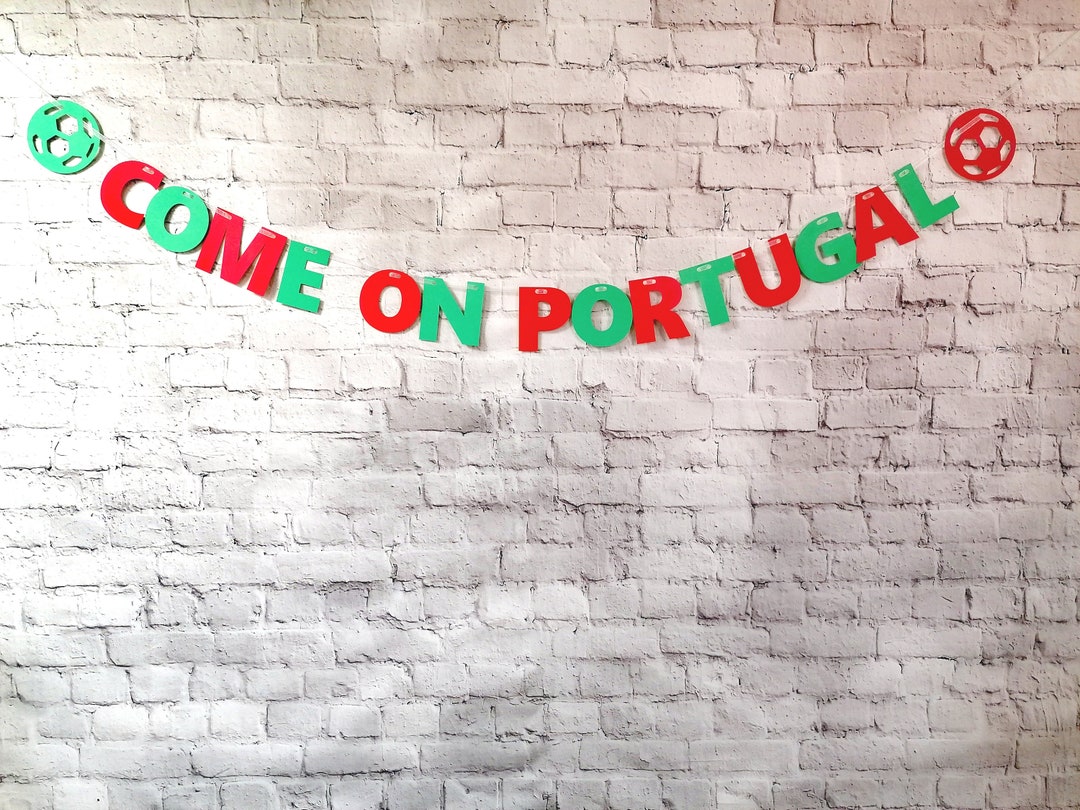 COME ON PORTUGAL Euro 2024 Football Banners/bunting portugal Flag ...