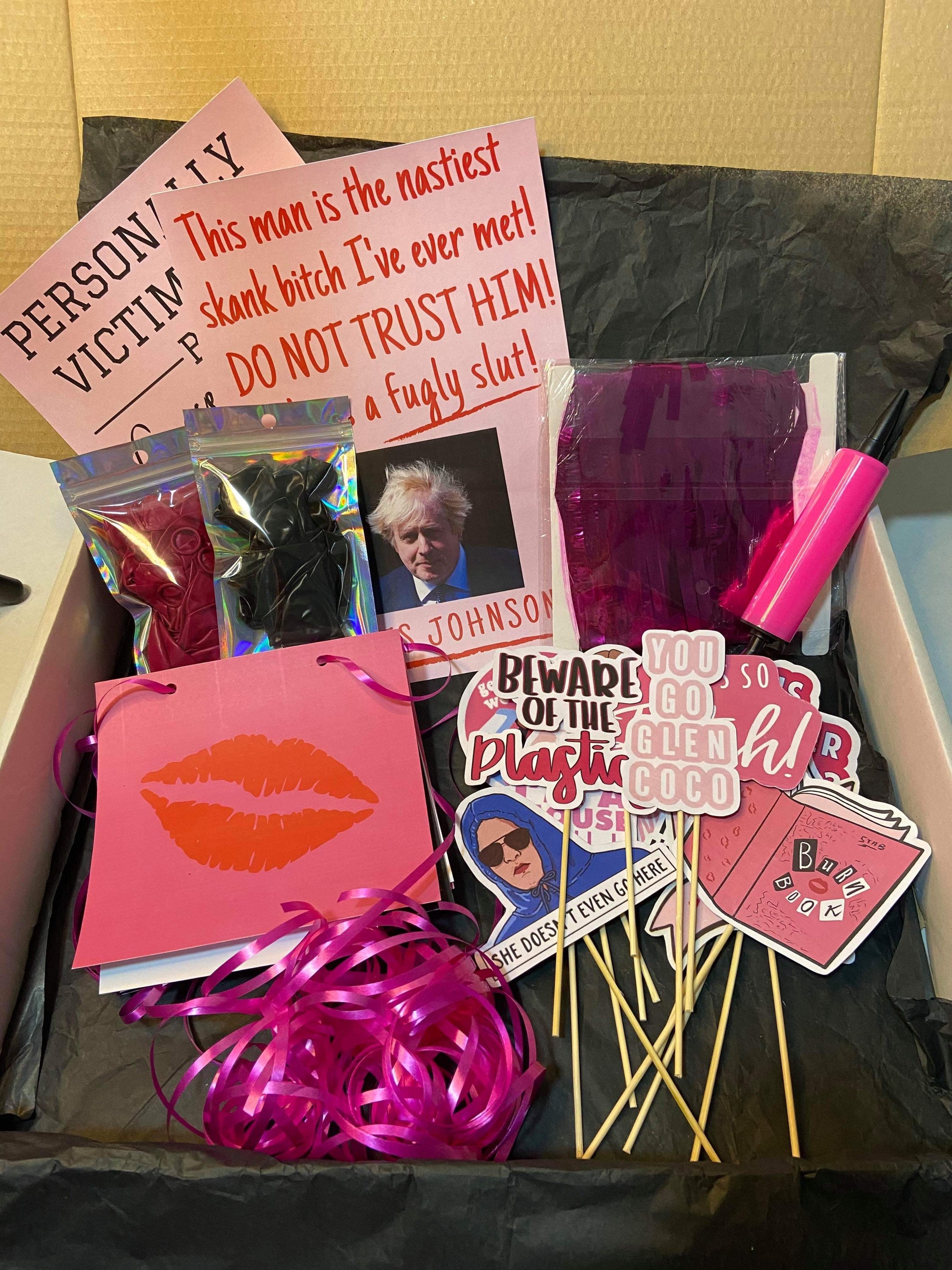 Mean Girls Themed Party Decorations Box Etsy