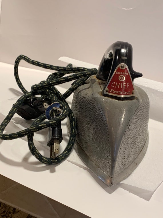 Rare Vintage Steam Iron Steemco Chief Model 500 115 Volts - Etsy