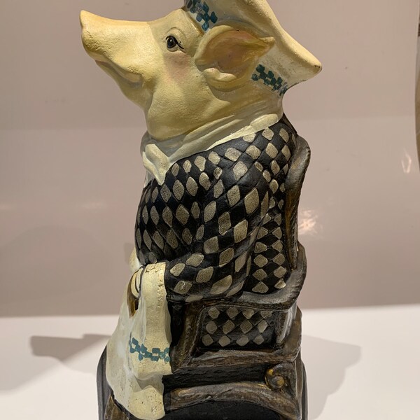 Cast Iron Pig - Etsy