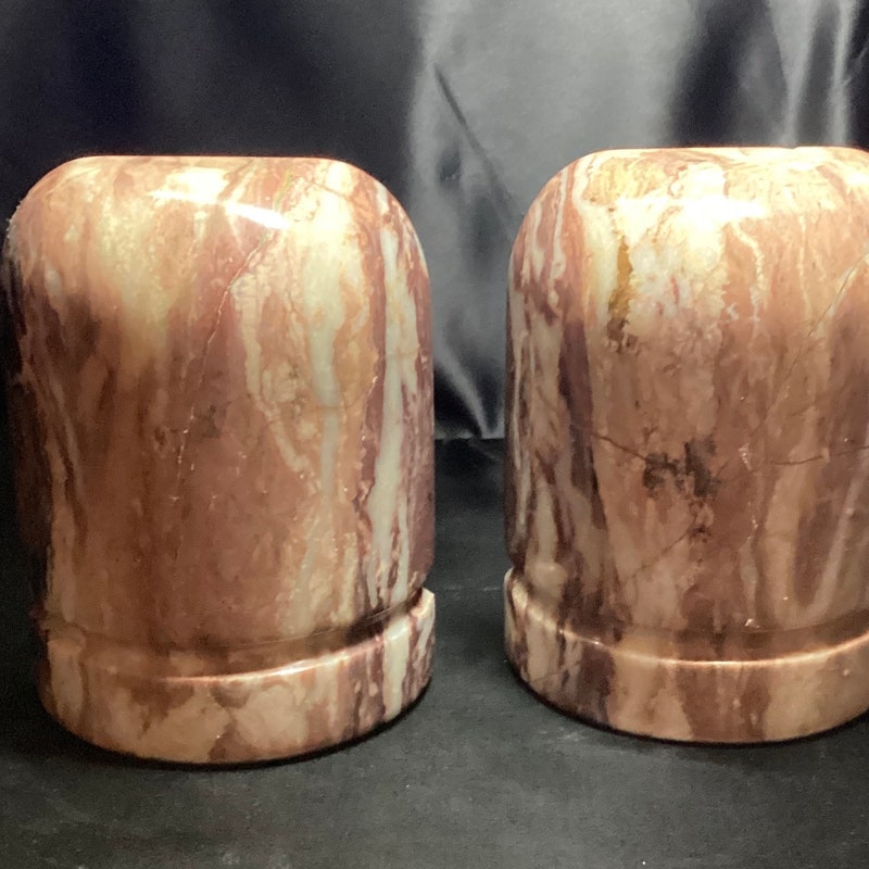 Marble Bookends - Etsy