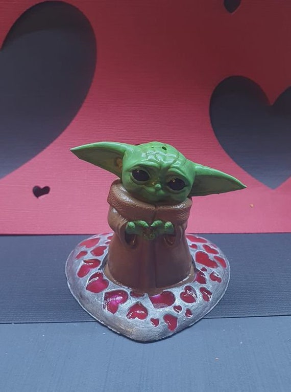 Grogu Loves You Great Funny Cute Lovely Valentine Gift / Art - Etsy