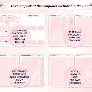 Printable Reading Journal 2026 | Book Review Template, Reading Log ...