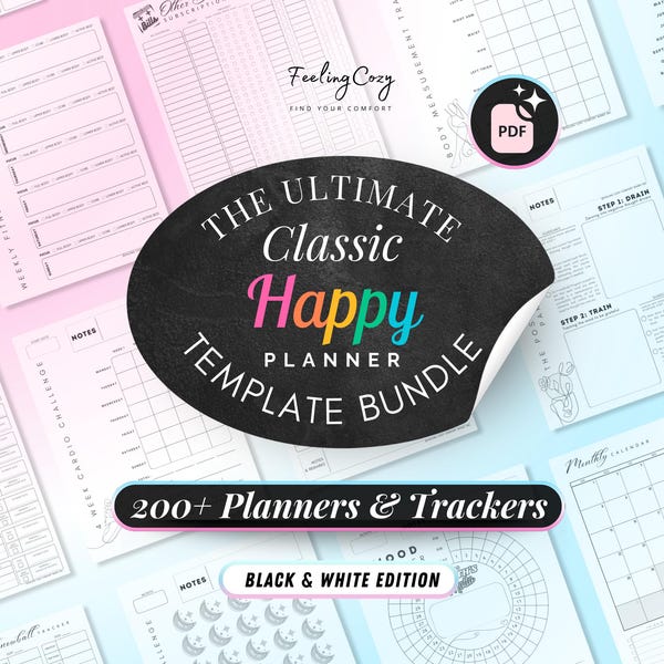 Happy Planner Refill 2025 2026 - Etsy