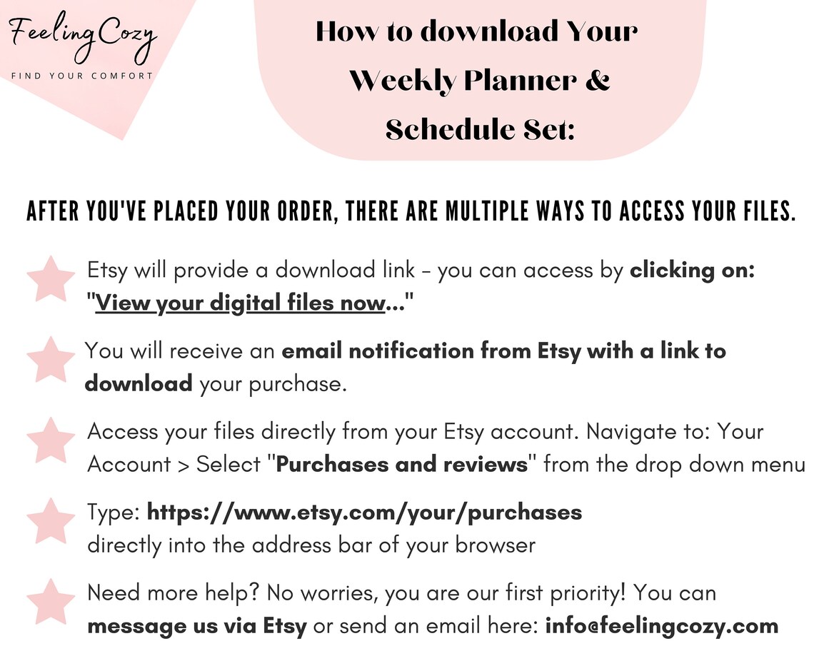 Weekly Planner Weekly Schedule Weekly Hourly Planner Hourly - Etsy