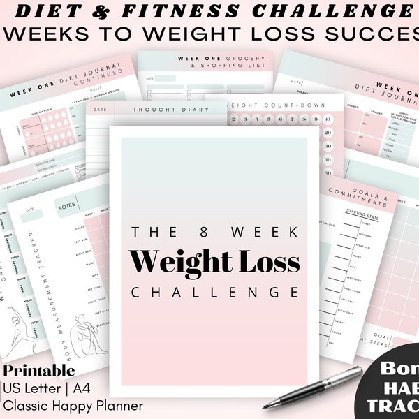 Weight Loss Journal - Etsy