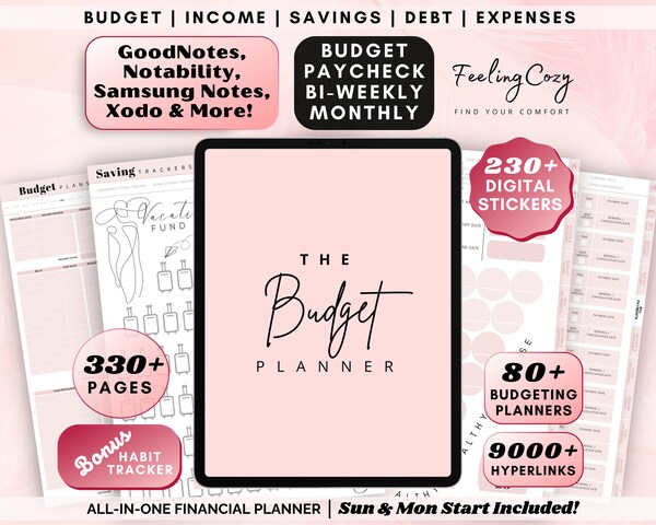 Digital Checkbook Register, Goodnotes Checking Account Ledger, Bank ...