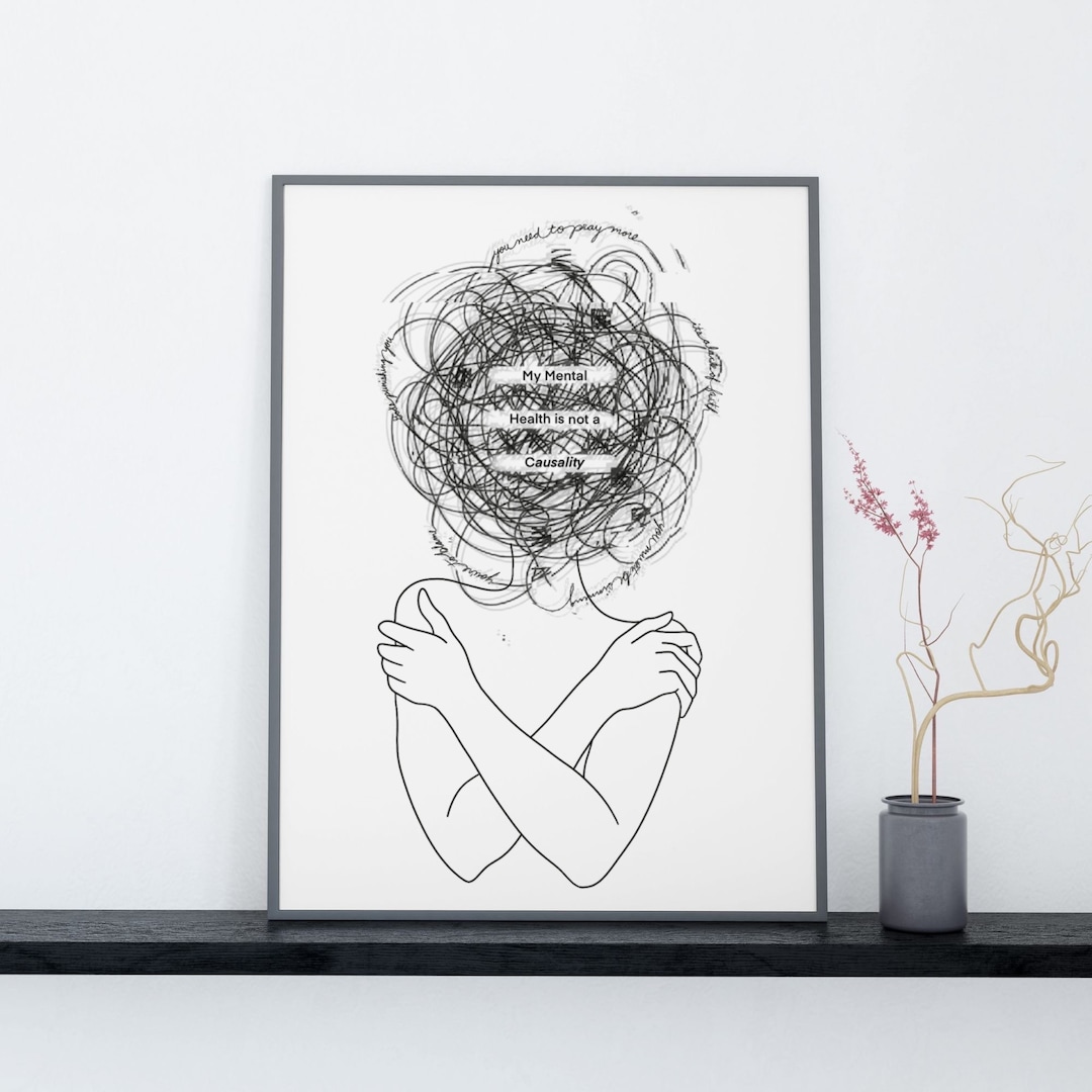 Breaking the Stigma of Mental Health Artwork | Digital Download ...