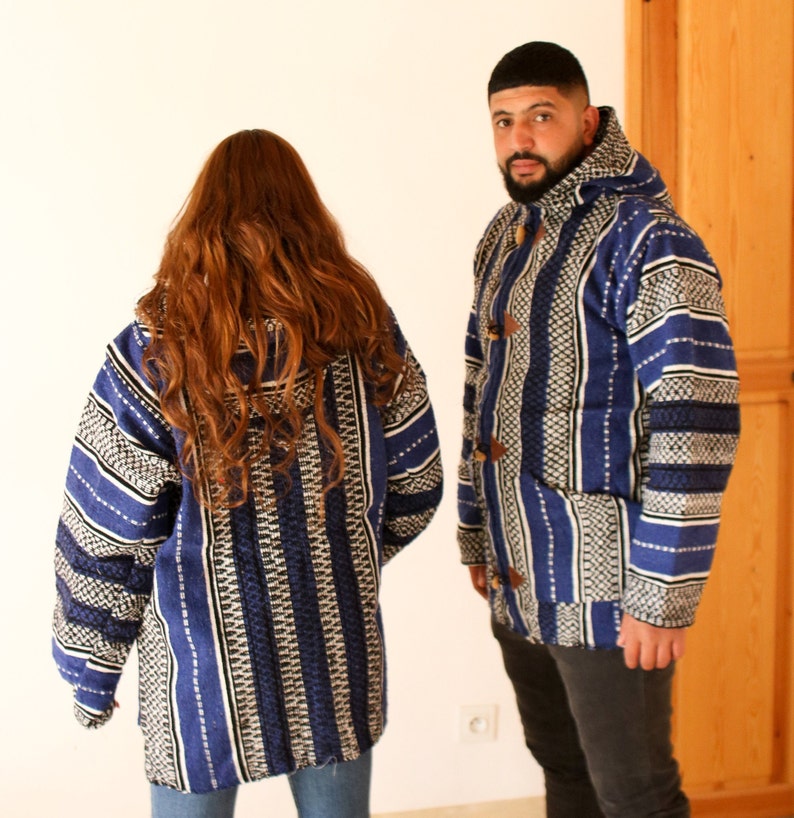 Berber Warm Jacket, Winter Jacket, Bohemian Style, Moroccan Jacket ...