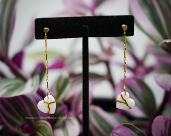 Kintsugi Earrings - Etsy