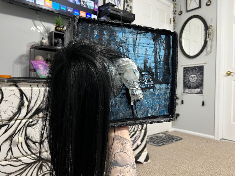 SADAKO / SAMARA Porcelain Doll and Tv OOAK the Ring - Etsy Singapore