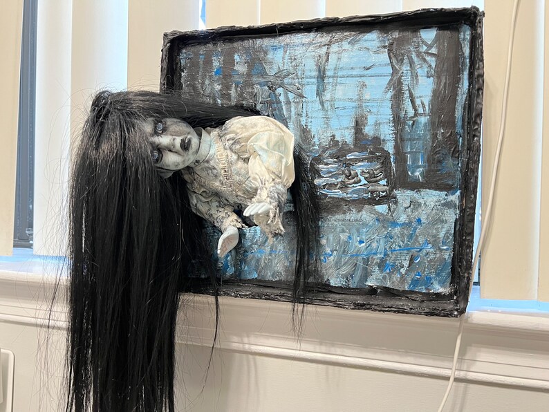 SADAKO / SAMARA Porcelain Doll and Tv OOAK the Ring - Etsy Singapore