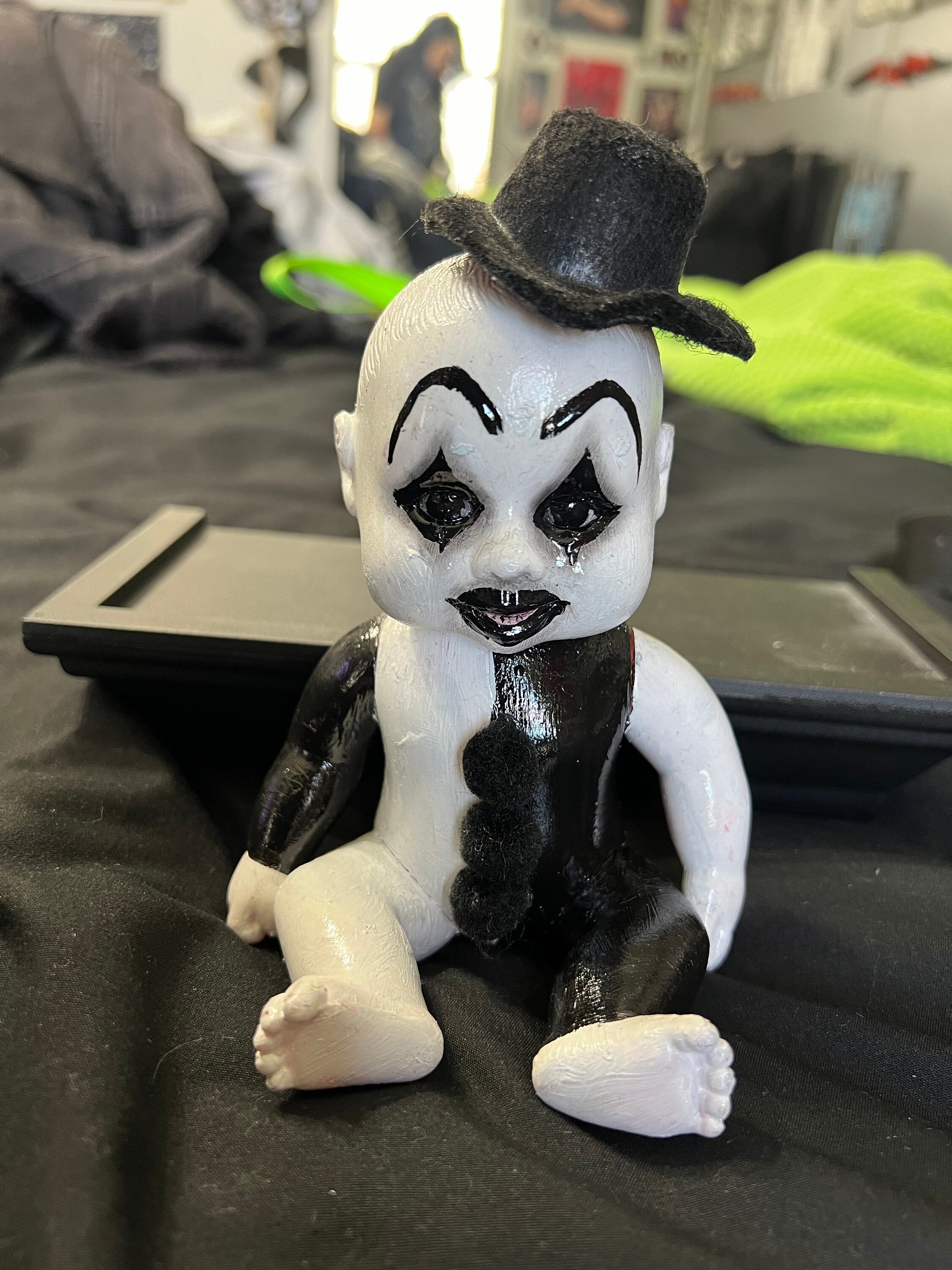 The TERRIFIER Art the Clown Plastic Baby Doll OOAK - Etsy