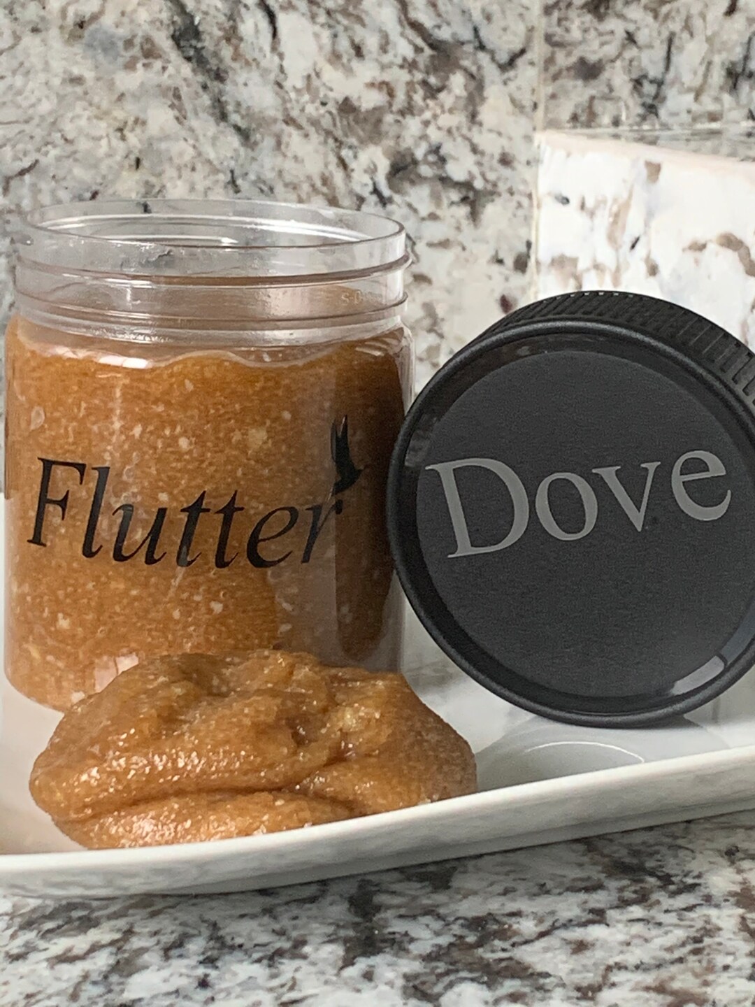 FLUTTER MIXTURES Raw Honey Sugar Face Scrub - Etsy